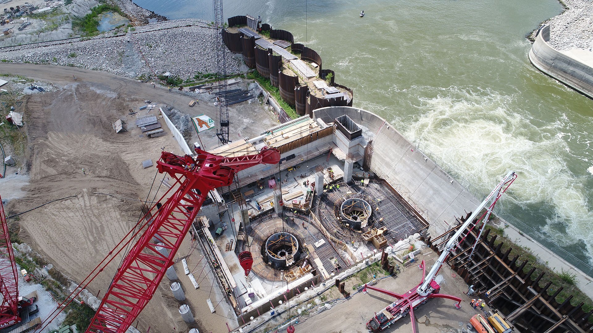 Red Rock Hydroelectric | AmesConstruction.com