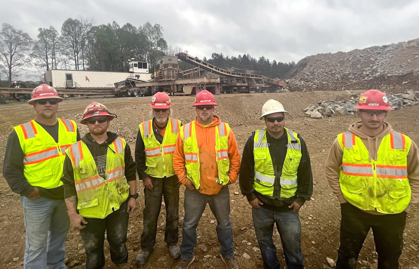 Ames Aggregates Processing Team Celebrates 35 Years | AmesConstruction.com
