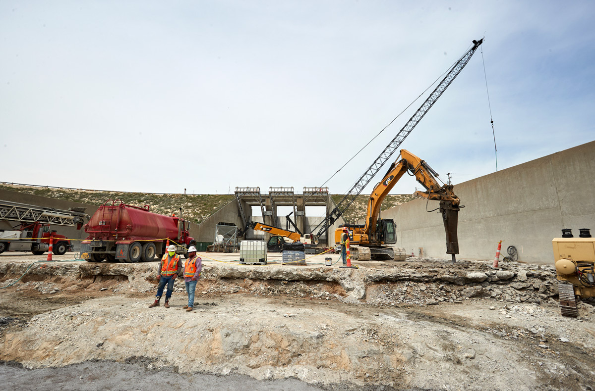 Webster Dam Spillway Chute Replacement | AmesConstruction.com