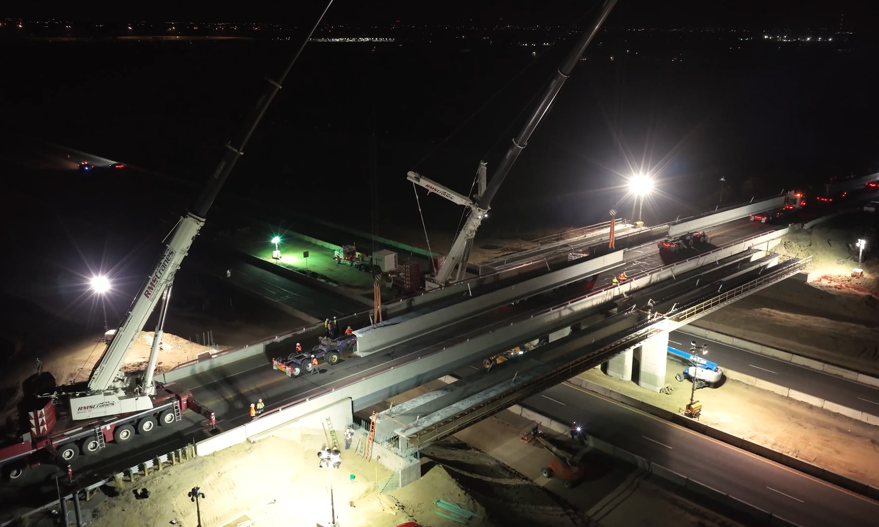 Sable Boulevard Bridge over E-470 | AmesConstruction.com